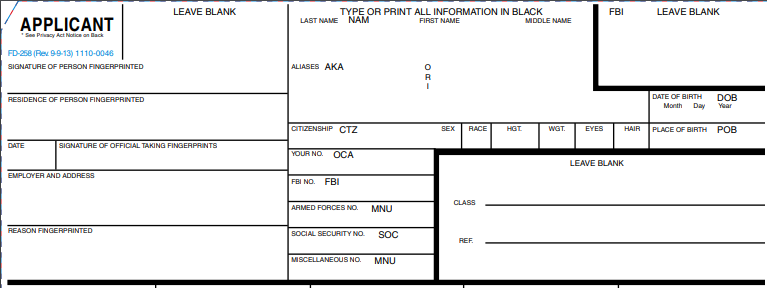 2022美国无犯罪记录证明及FBI FD-258指纹卡指纹采集&使馆认证--DIY攻略(原创） - 知乎