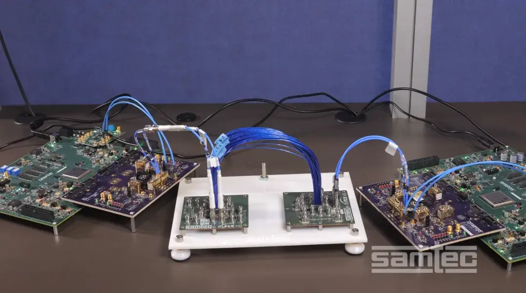 Samtec技术前沿 | 全新224G互连产品系列现场演示 - 知乎