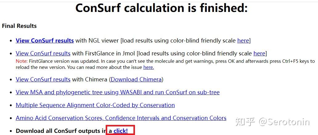 救命啊，现在The ConSurf web server是用不了了嘛？ - 知乎