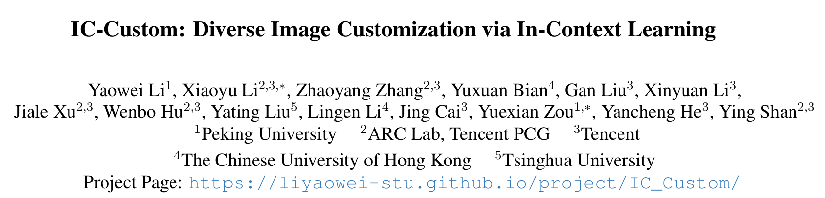 腾讯 ARC Lab 开源 IC-Custom ：一个强大且灵活的图像定制化工具！ - 知乎