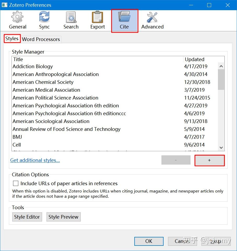 [Zotero]如何添加csl格式文件？ - 知乎