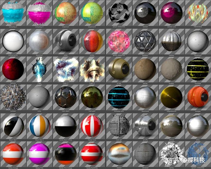 【素材】灯光材质GSG全套预设C4D环境hdr贴图常用环境灯光场景材质球素材 - 知乎