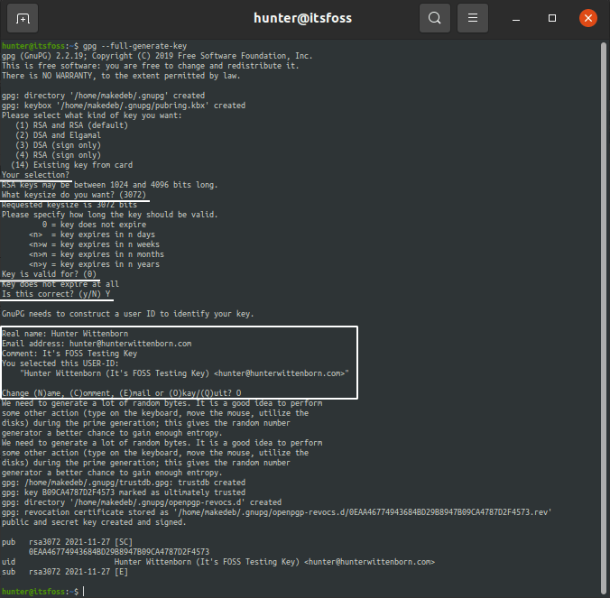 手把手指导：在 Linux 上使用 GPG 加解密文件 | Linux 中国 - 知乎
