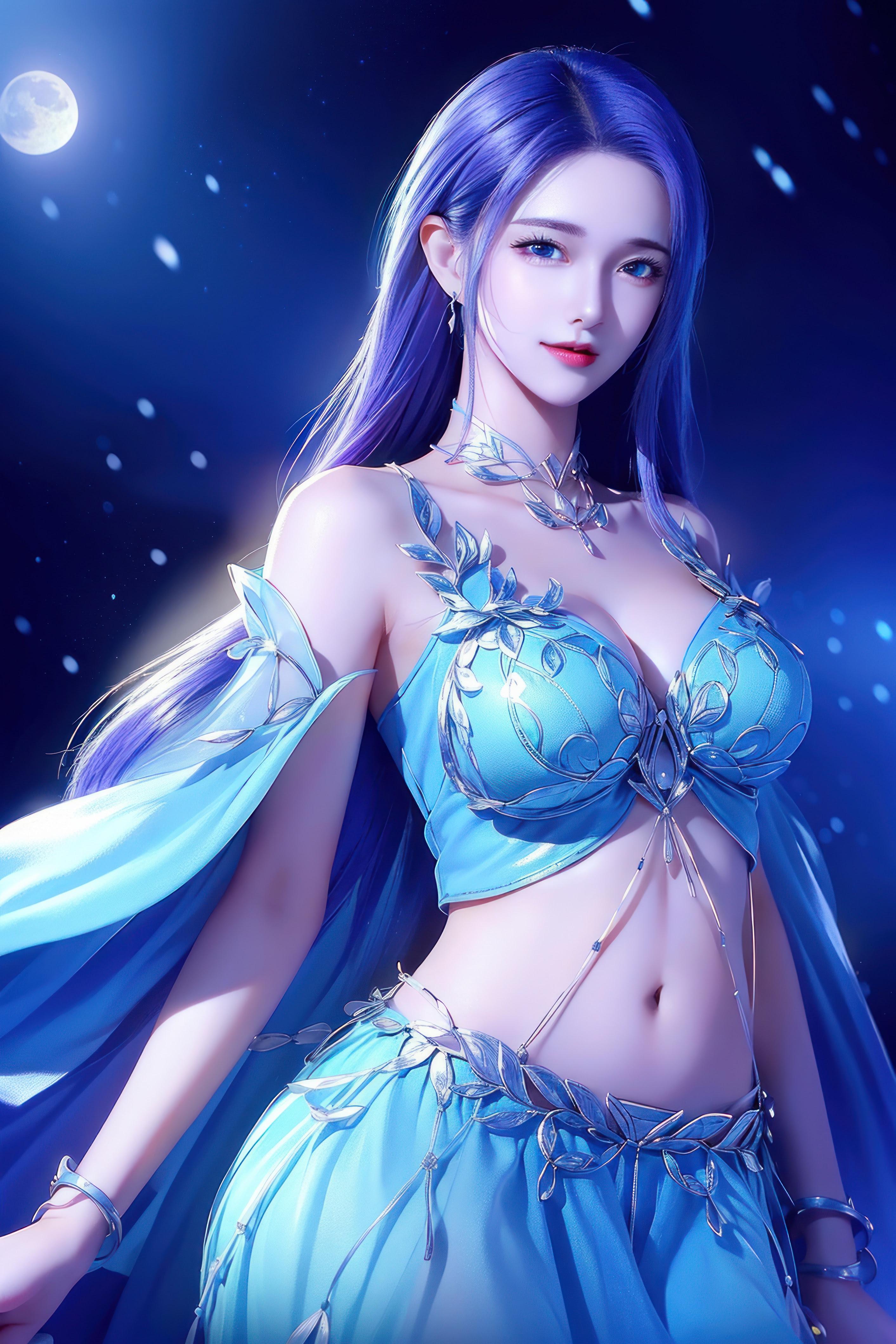 国漫斗罗大陆蓝银皇-阿银22G AI图集绘画动漫二次元手机电脑高清壁纸 - 知乎