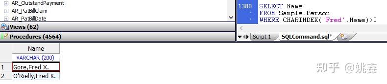 第二十七章 SQL函数 CHARINDEX - 知乎