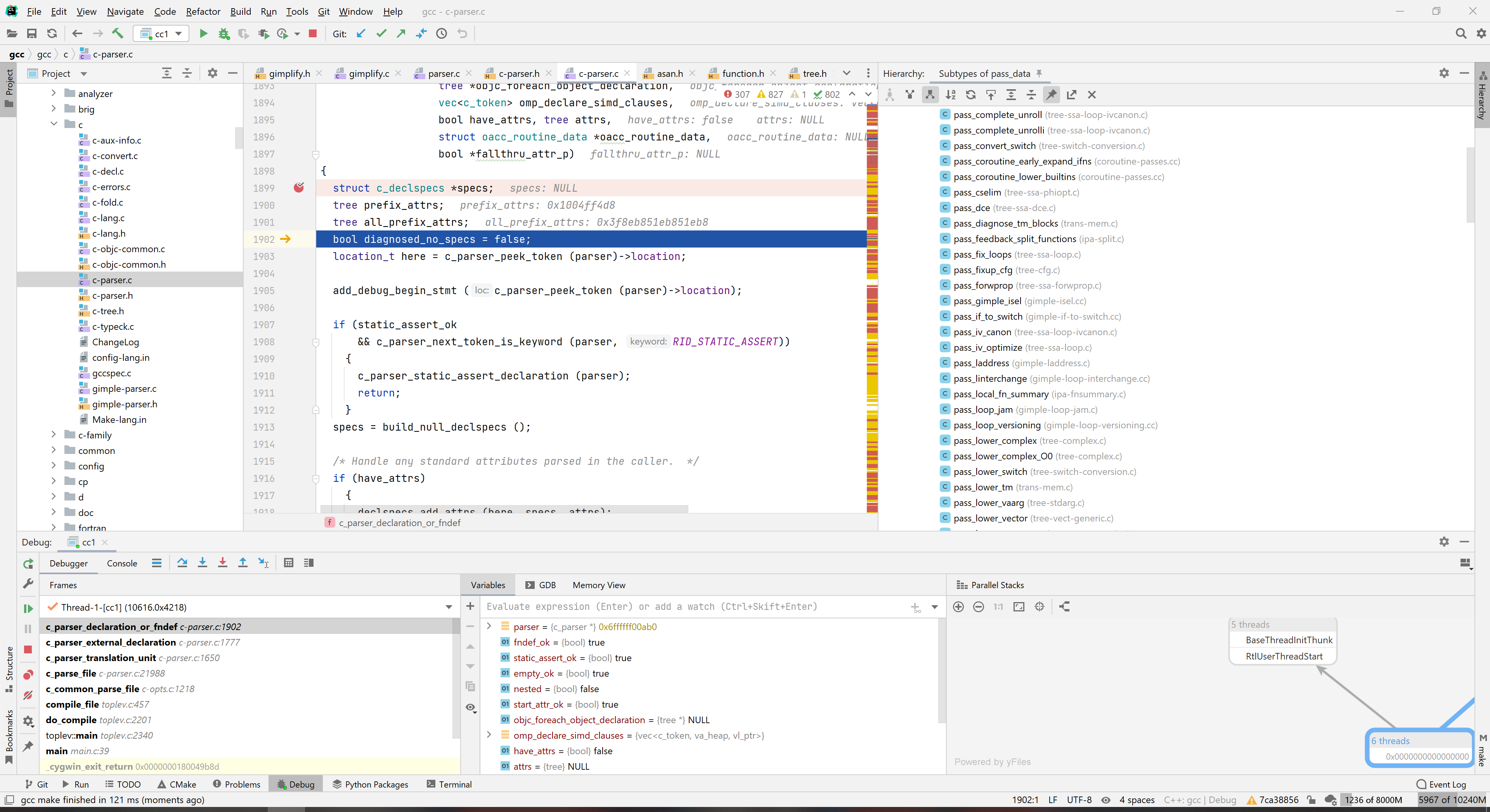 GCC 12 调试使用CLion - 知乎