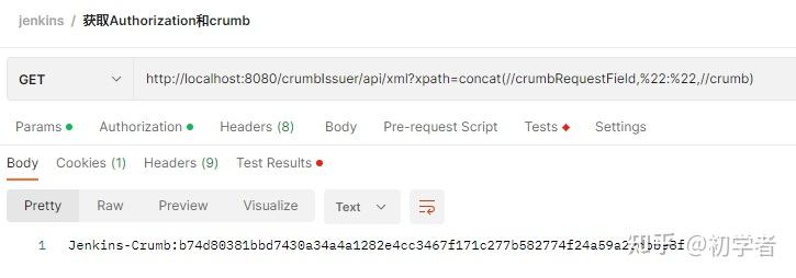 Jenkins相关API接口调用，顺便学习Postman - 知乎