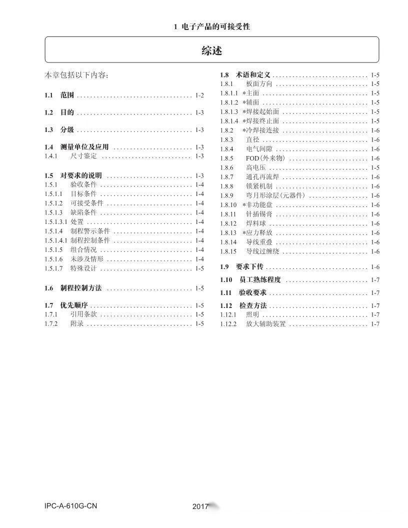 IPC-A-610G-CN电子组装可接受条件 - 知乎