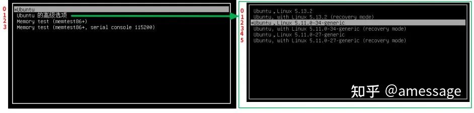 Ubuntu显示grub启动菜单以及修改默认启动项 - 知乎