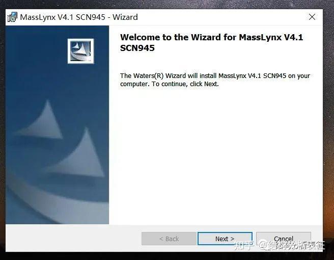 waters质谱软件masslynx安装教程 - 知乎