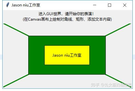 Python之tkinter:调用python库的tkinter带你进入gui世界canvas 知乎