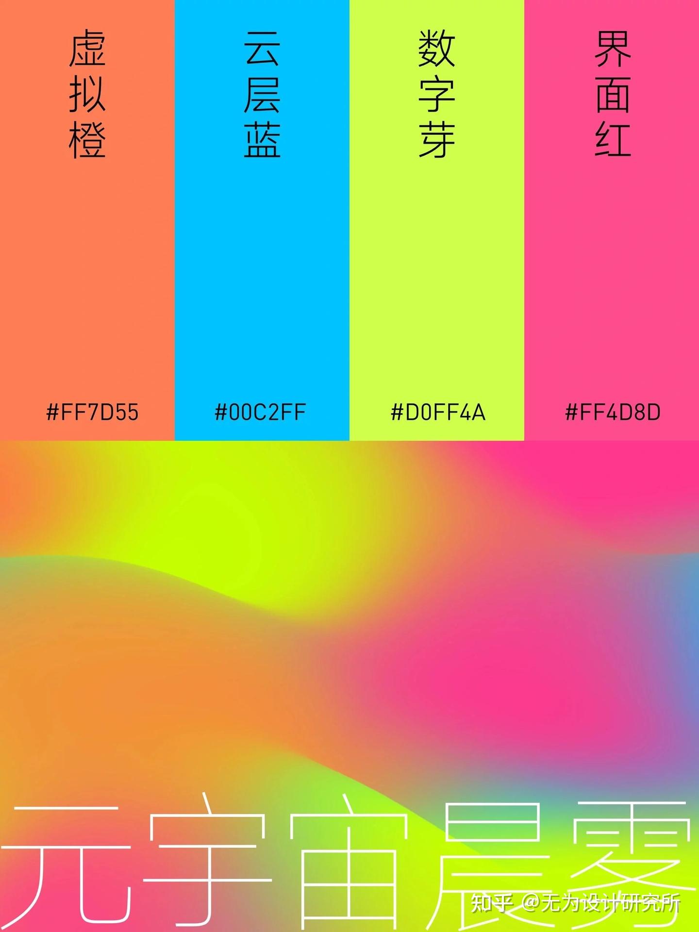 100%不撞色！10套永不重复的元宇宙配色方案！ - 知乎