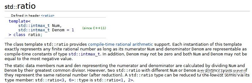 std::ratio及其相关操作函数源码详解 - 知乎