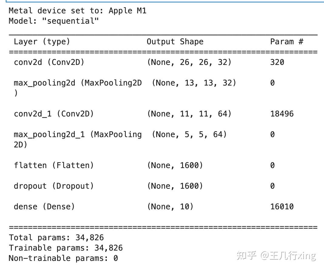 苹果 m芯片 PyTorch/TensorFlow GPU 加速+Keras 官方快速入门案例 - 知乎