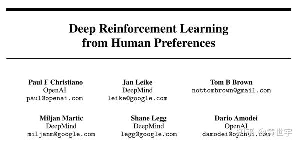 强化学习教程：RLHF基于人类反馈的强化学习 - 知乎