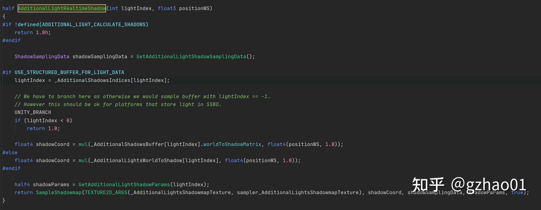unity hlsl 9 多光源阴影投射和接收 - 知乎