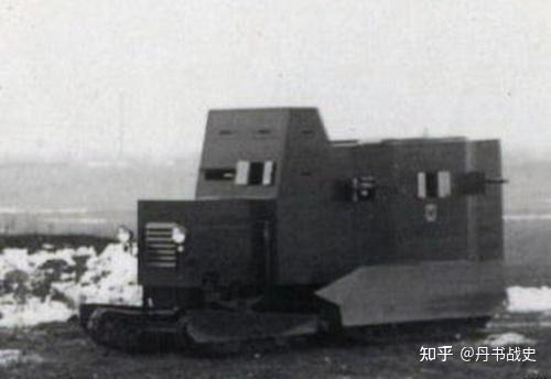 一战德国Marienwagen I 4履带重型装甲车 - 知乎