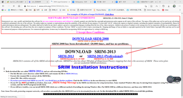 SRIM安装教程 - 知乎