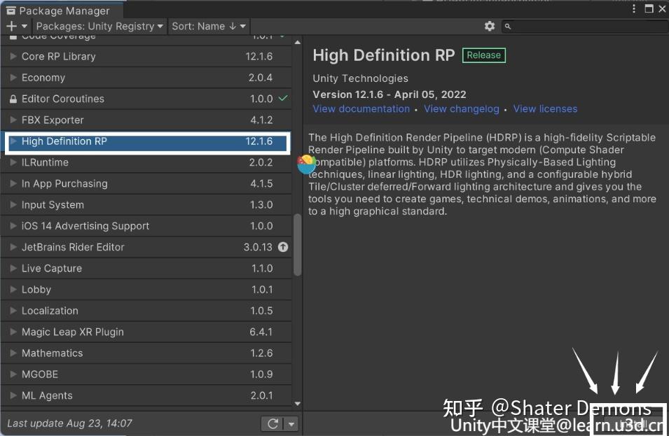 Unity《Hi Shader》笔记-Chapter 6-Unity渲染管线介绍以及URP下简单的水面效果 - 知乎