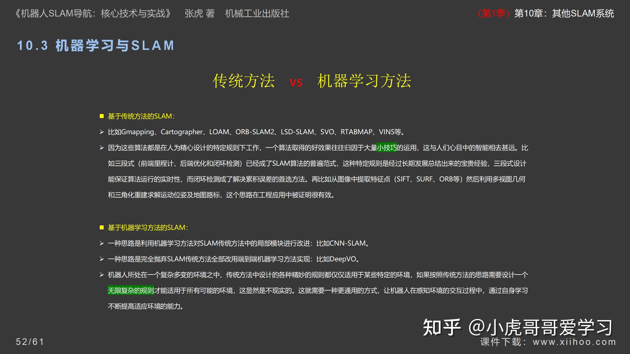 《机器人SLAM导航核心技术与实战》第1季：第10章_其他SLAM系统 - 知乎