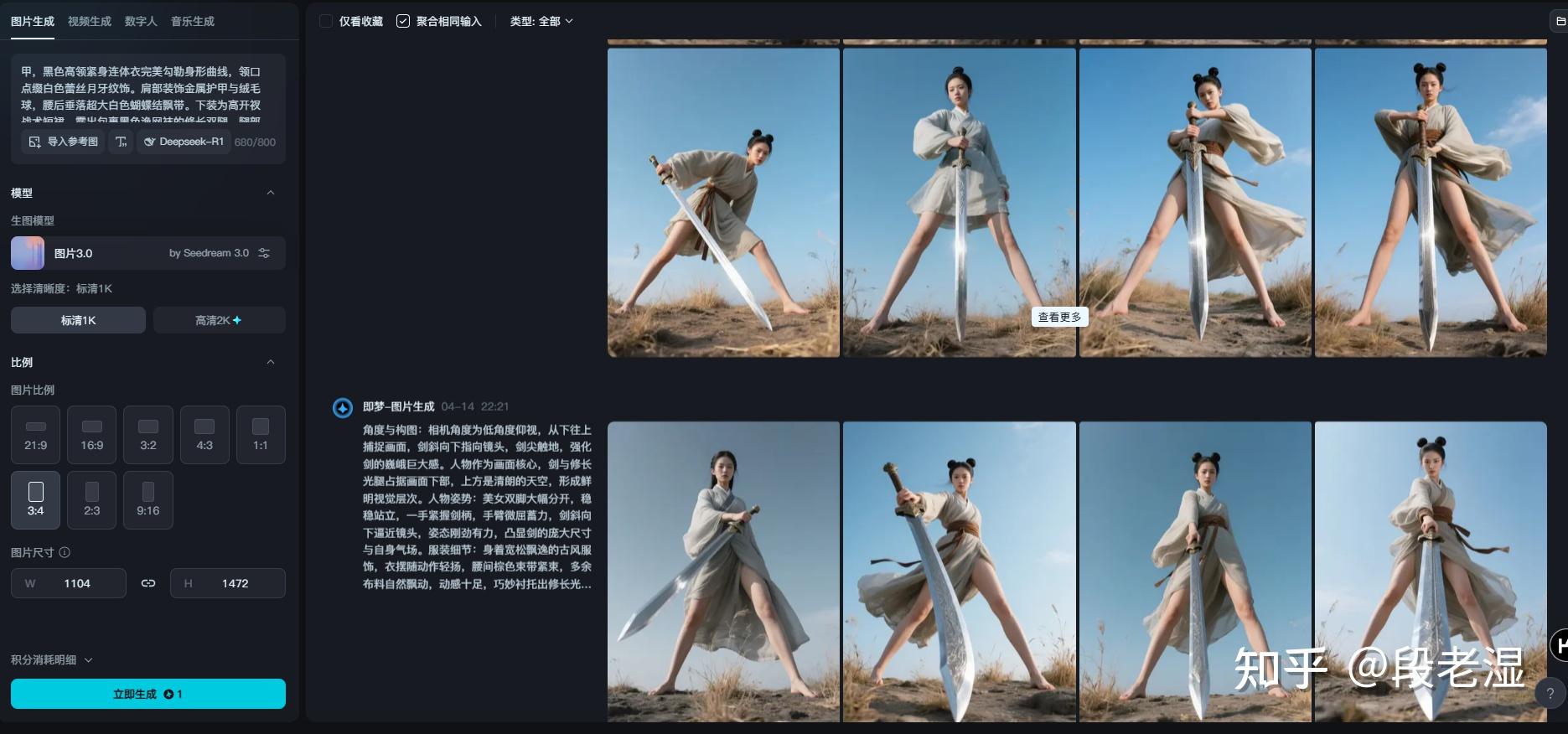 用AI做剑与美女视频？或者cos视频，条条10w+ - 知乎