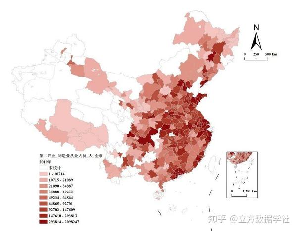 【数据分享】1999—2019年地级市按行业划分的城镇单位就业人员数据（Excel/Shp格式） - 知乎