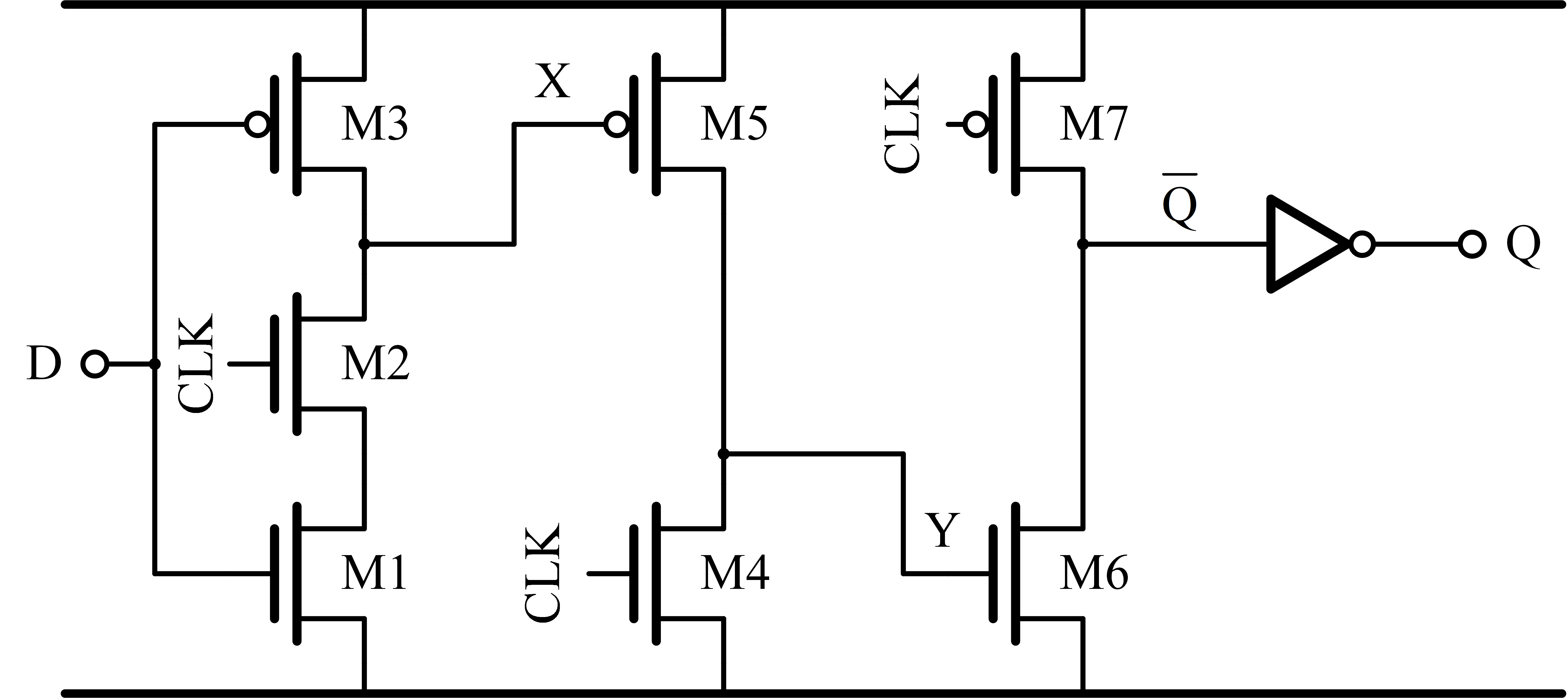 动态锁存器与寄存器 Dynamic Latch And Registers: TG C2MOS TSPC - 知乎