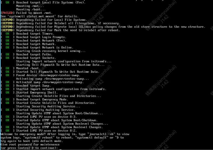 linux 文件挂载配置错误解决办法 - 知乎