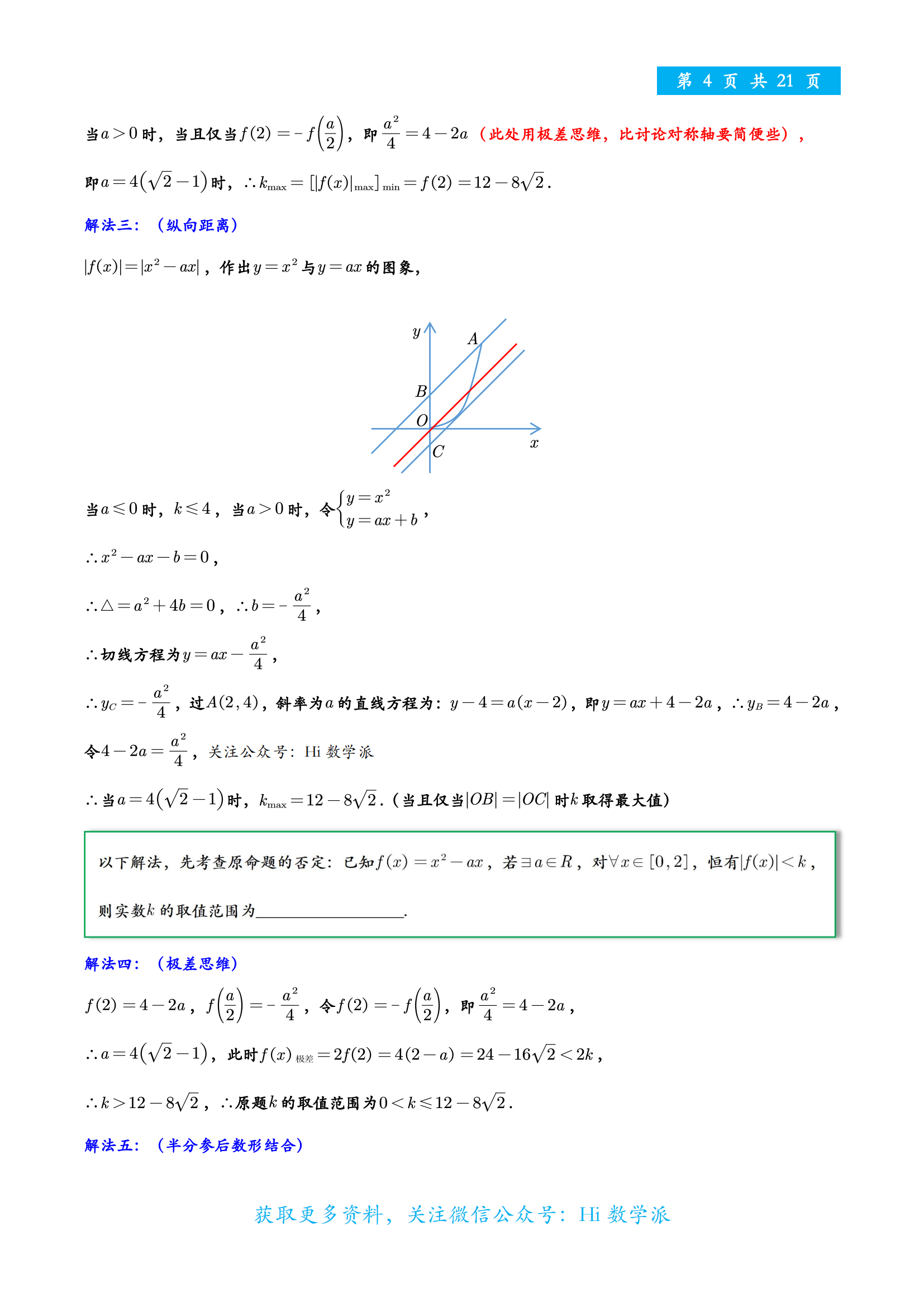 【导数】以切比雪夫最佳逼近理论为背景命制的高考题 - 知乎