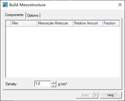 第十章第七小节：Materials Studio（MS）软件 介观结构搭建 Mesostructure （二） - 知乎