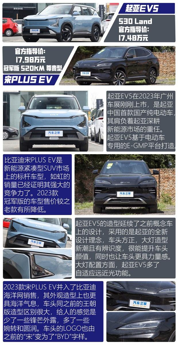 挑战标杆 起亚EV5对比比亚迪宋PLUS EV - 知乎