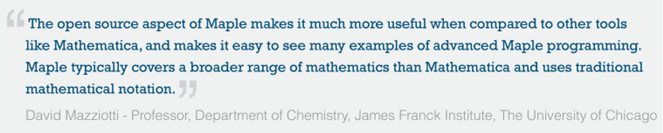 Maple与Mathematica哪个好用？（下） - 知乎