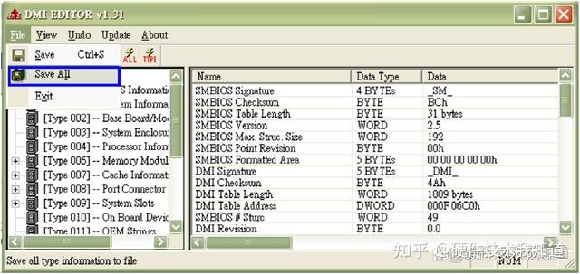AMI DMIEDIT工具软件使用说明（for Windows GUI） - 知乎