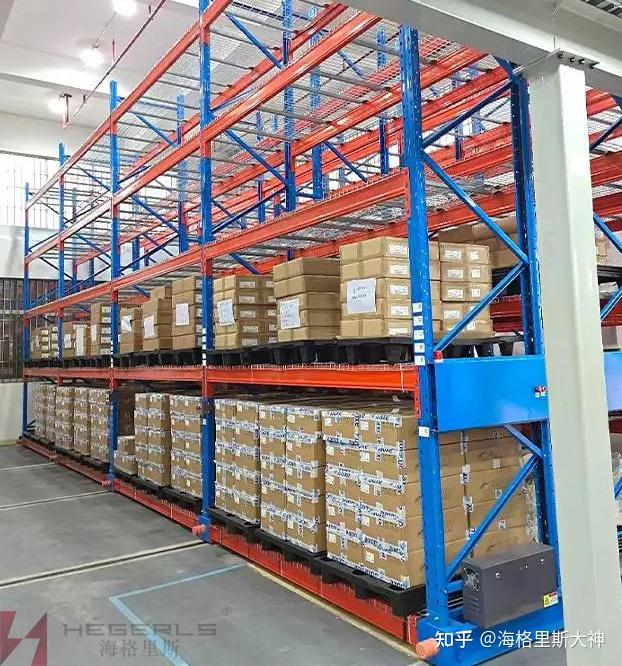 工业智能仓储货架｜HEGERLS供应电动移动式货架Electric mobile shelf自动立体化仓库货架 - 知乎