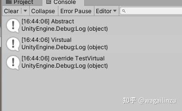 Unity 客户端面经之C#——Virtual、Abstract - 知乎