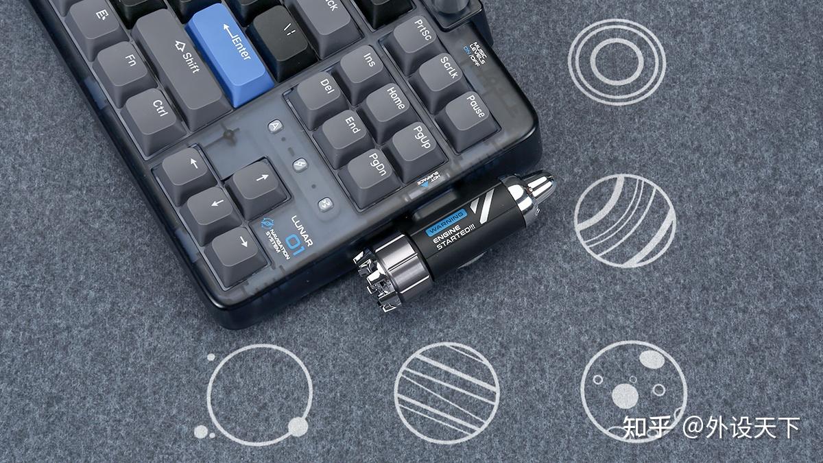 KeysMe Lunar 01三模无线机械键盘图赏简评 - 知乎