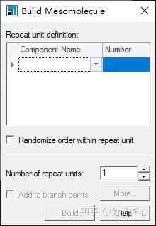 第十章第七小节：Materials Studio（MS）软件 介观结构搭建 Mesostructure （二） - 知乎