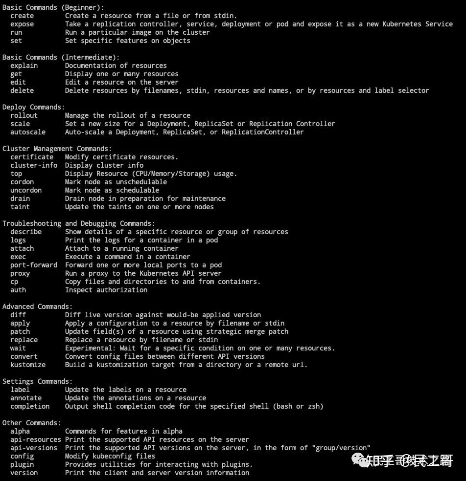 Kubernetes 之 kubectl 使用指南 - 知乎