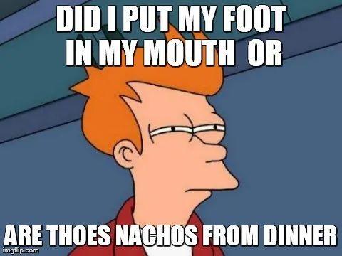 put my foot in my mouth 难道是“把脚放进嘴里”？这么重口味？ - 知乎