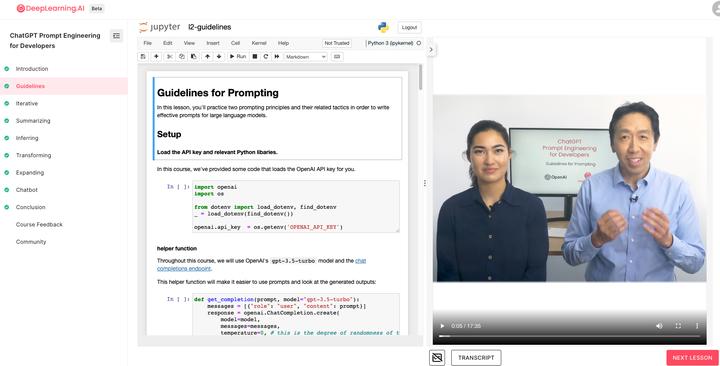 吴恩达大师ChatGPT Prompt Engineering课程要点 - 知乎