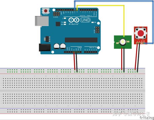Arduino图形化学习六:按键开关 - 知乎