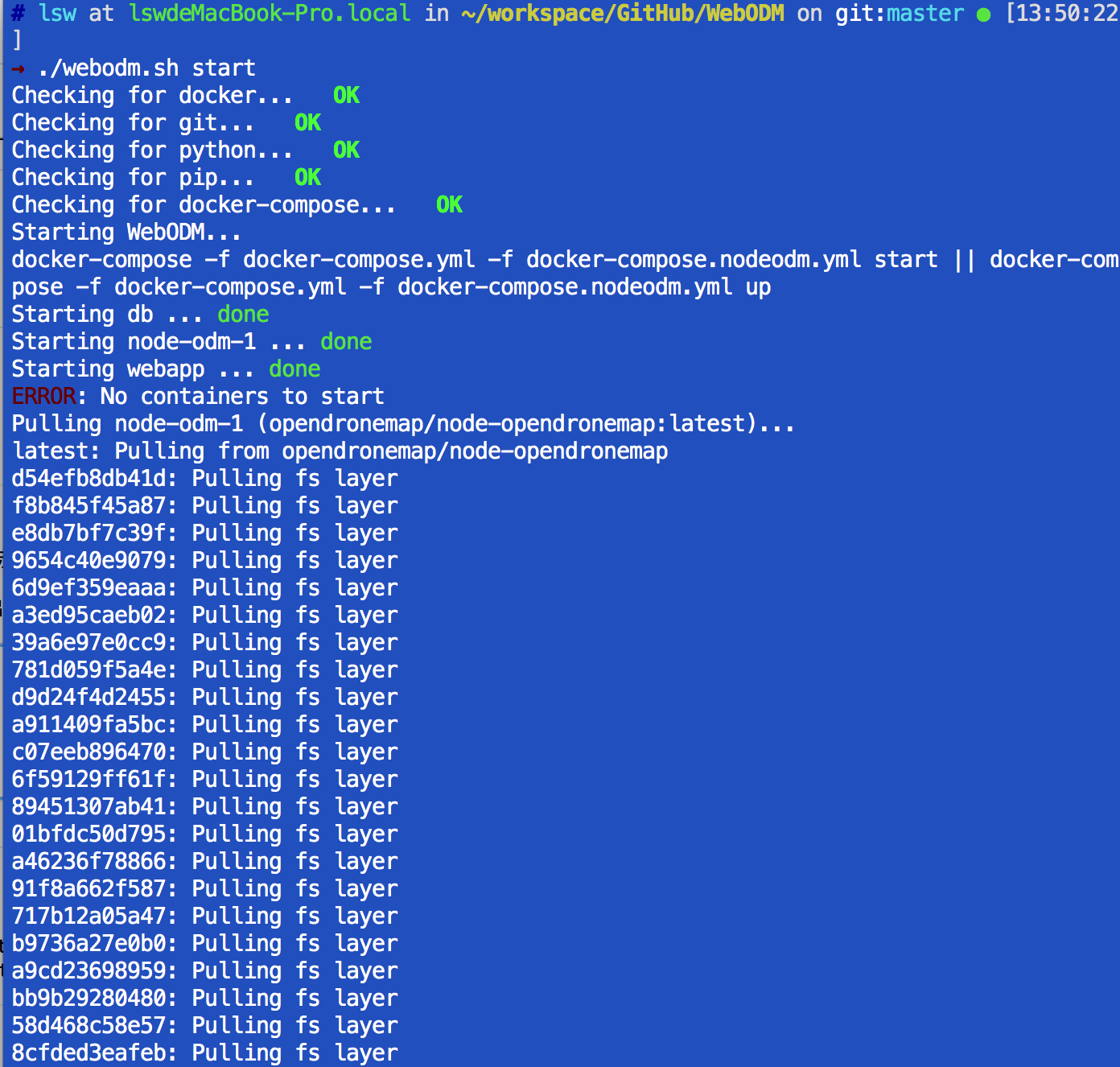 WebODM 搭建流程 - 知乎