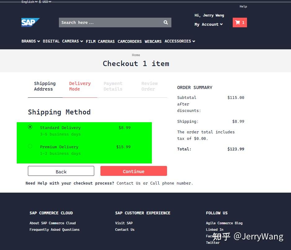 Sap 电商云 Spartacus Ui 的交货模式 Delivery Mode 设计 知乎 