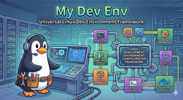 my-dev-env：一个简洁的个人 Linux 开发环境通用配置框架 - 知乎