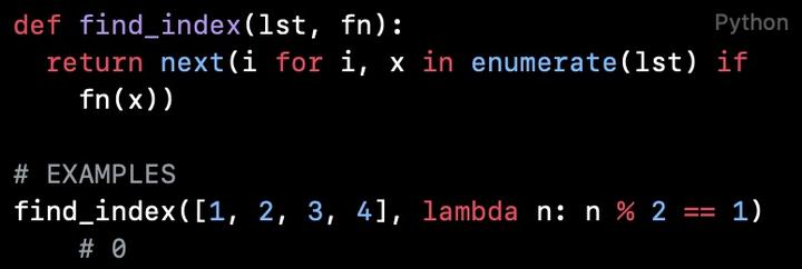 Python代码阅读（第44篇）：寻找符合条件的元素的位置 - 知乎