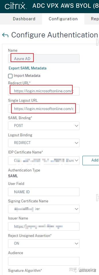 Citrix通过Azure Active Directory实现Saml认证单点登录云桌面 - 知乎