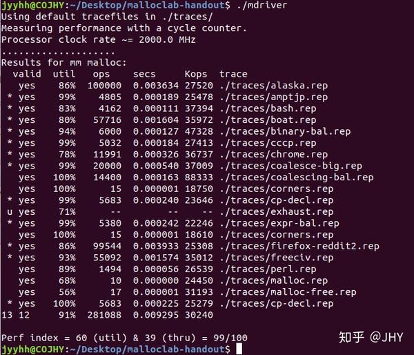 与 Malloc Lab In Csapp 大战三天三夜纪实 知乎