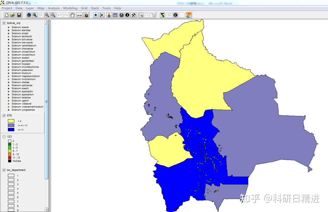 超详细！用DIVA-GIS分析物种多样性（中） - 知乎