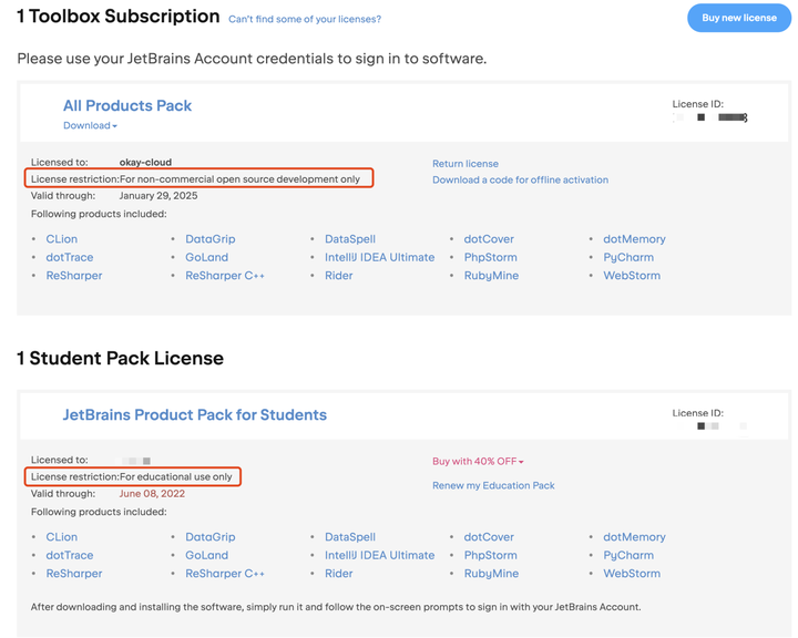 免费申请JetBrains全家桶License，5种方式 - 知乎