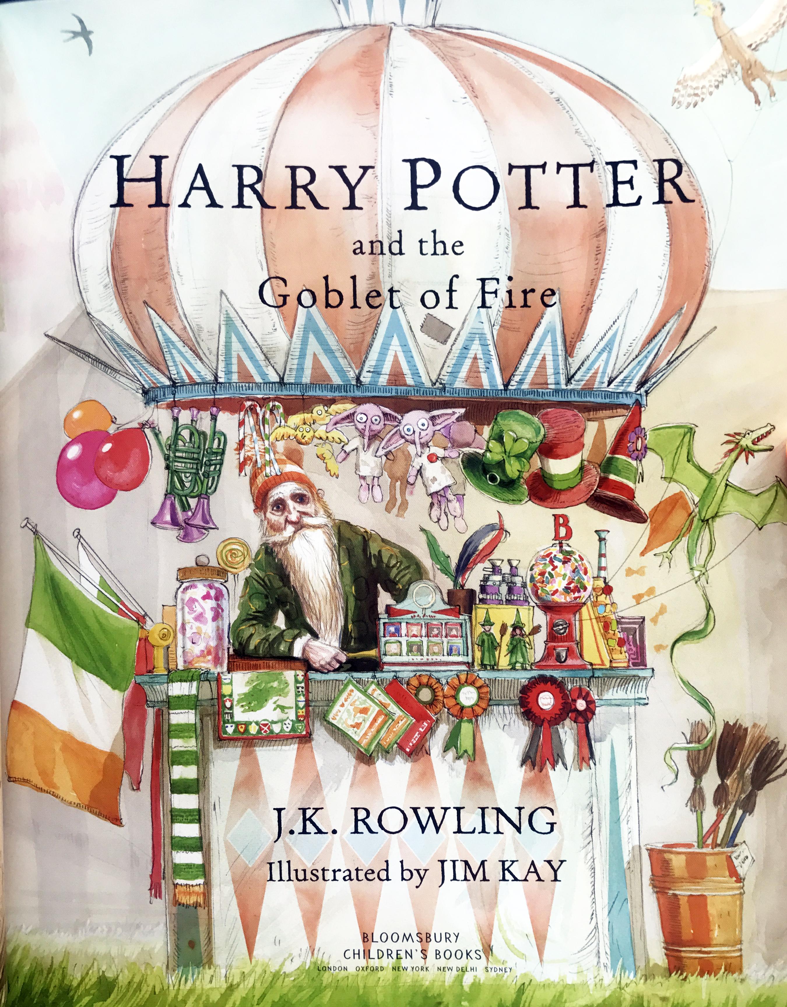 【HP插画】《哈利波特与火焰杯》插画赏析（上）—人物篇 - 知乎